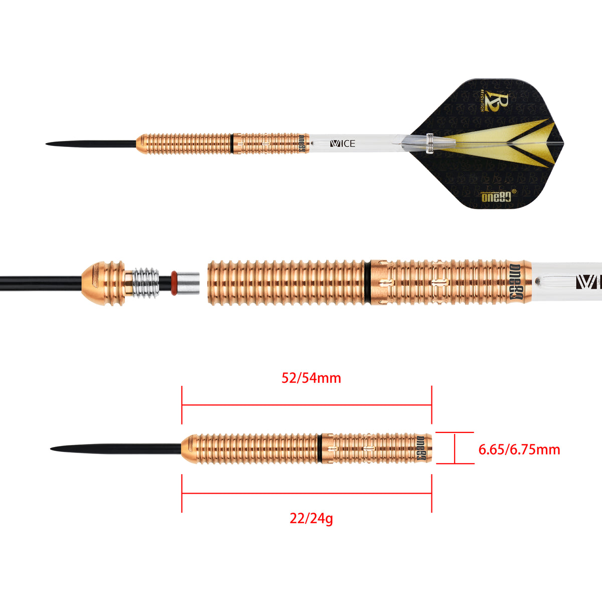 One80 R2 interchange Re-accelerate Steeltip – Münchner Dartcenter