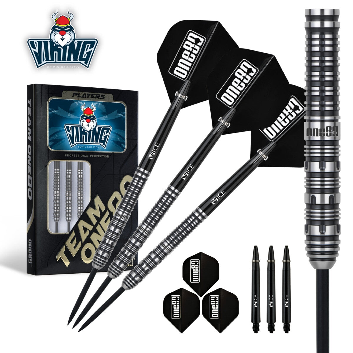 One80 Boris Koltsov Signature 90% Tungsten Dart Steeltip – Münchner ...