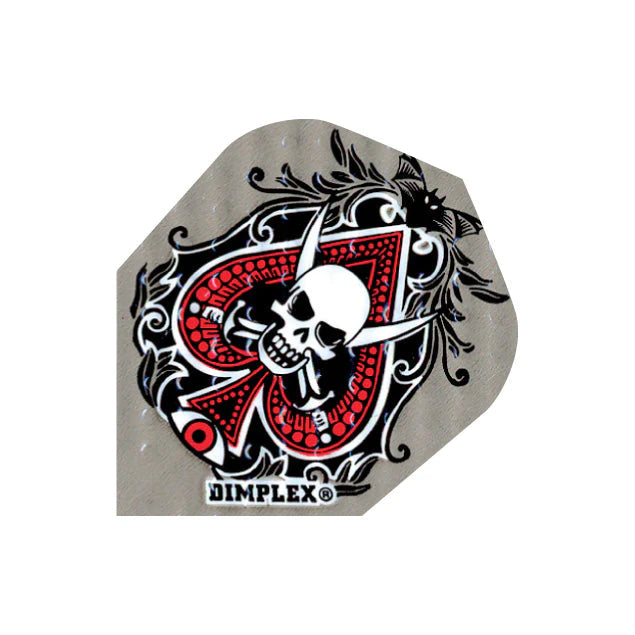 Harrows Dimplex Sparkle Flight - Black/Red – Münchner Dartcenter