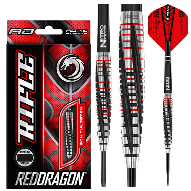 Steel Tip Darts – Getaggt "Red Dragon"– Münchner Dartcenter