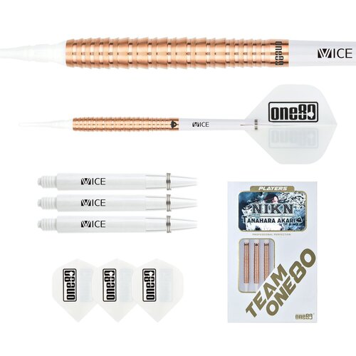 One80 Akari Tanahara Signature Soft Tip - Rose Gold – Münchner Dartcenter